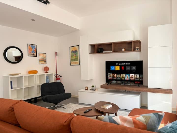 Modern 2br | Steps To Arno River & 12 Min To Tower - Pisa