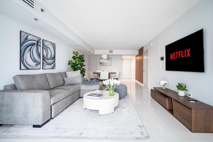 *Freeparking*brickell*6ppl*33f*1king2queenbeds*2br - Miami