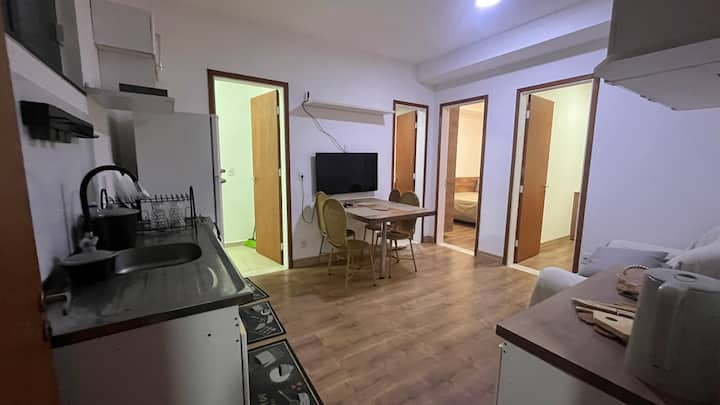 Ns Stay J08- Apt 2 Quartos Com Ar Próx Ao Aeropot - Campo Grande