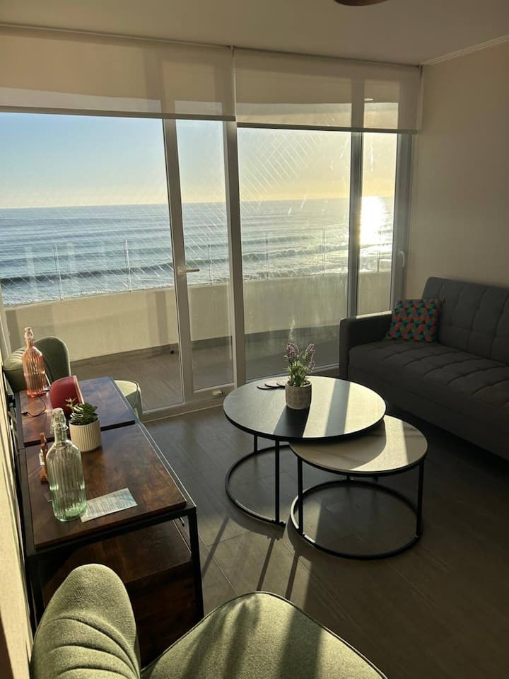 Vista Infinita Al Mar. Depto.nuevo En La Península - Iquique