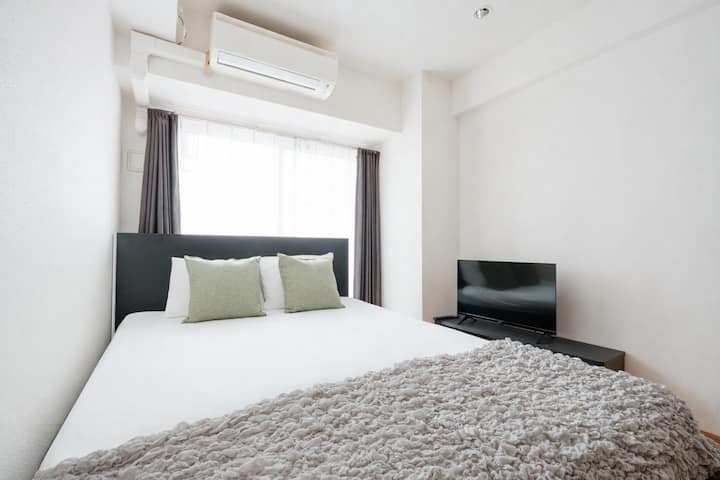 『New Open』難波・道頓堀徒歩圏｜日本橋5分｜快適ダブルステイ - Osaka