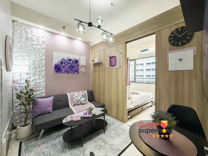 Romantic 1br W/pool View @Smdc Fame | Near Ortigas - Philippines