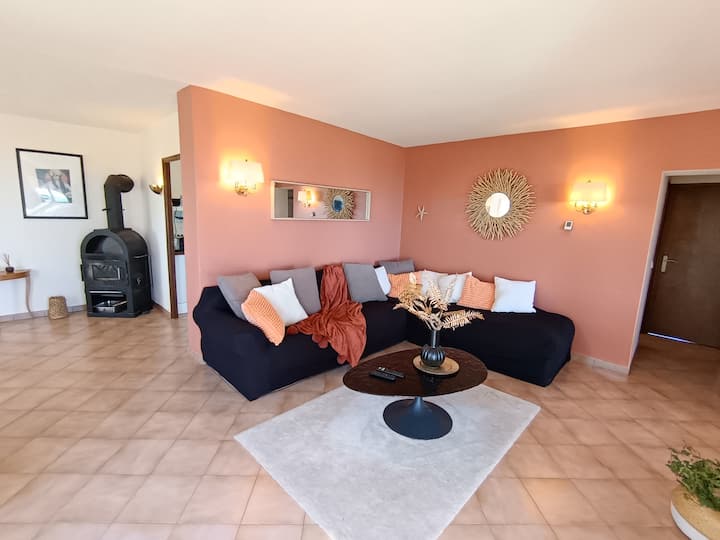 Villa Avec Vue Mer Panoramique, Piscine Partagée - Le Lavandou
