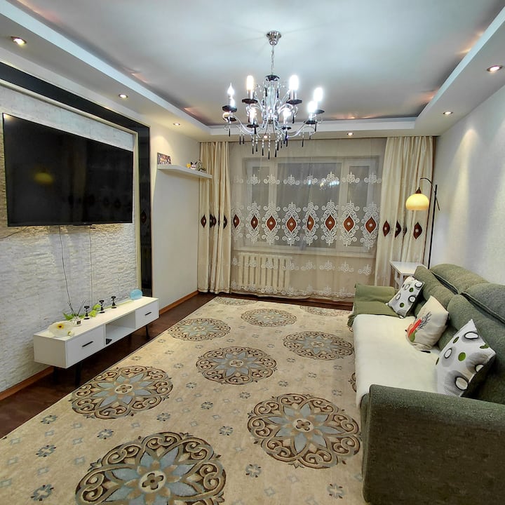 Elegant Two-room Apartment With Warm Interior - Mongolia