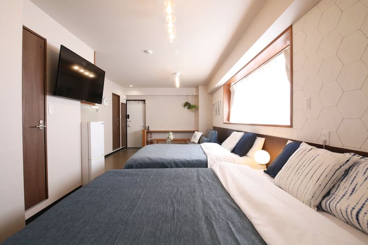 【那覇空港から約8分】赤ちゃん連れ大歓迎！波の上ビーチまで徒歩４分｜ワンルーム貸切 - Naha