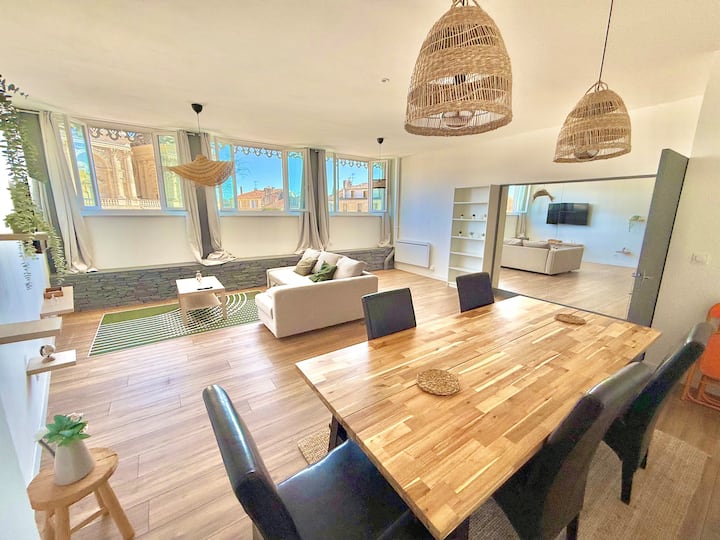 T2 Moderne - Vue Cathédrale - 90m2 - Auch