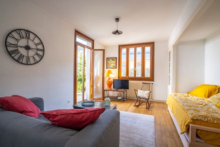 Garden Terrace Flat 15min Walk To Lake Annecy - Annecy
