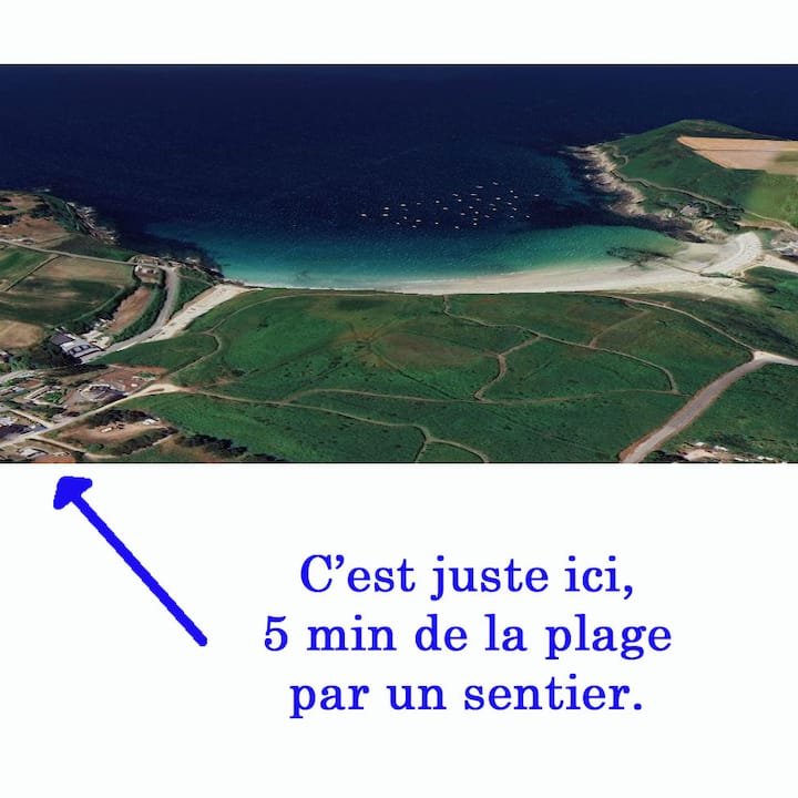 Tout Juste Rénovée, Maison Avec Vue Mer - Plouarzel