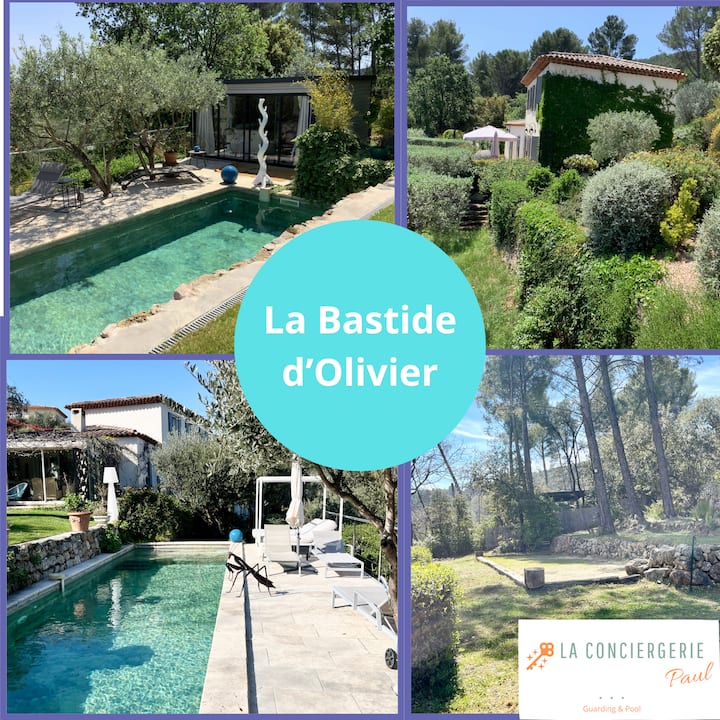 La Bastide D'olivier, Le Charme Avec Piscine/boul - Draguignan