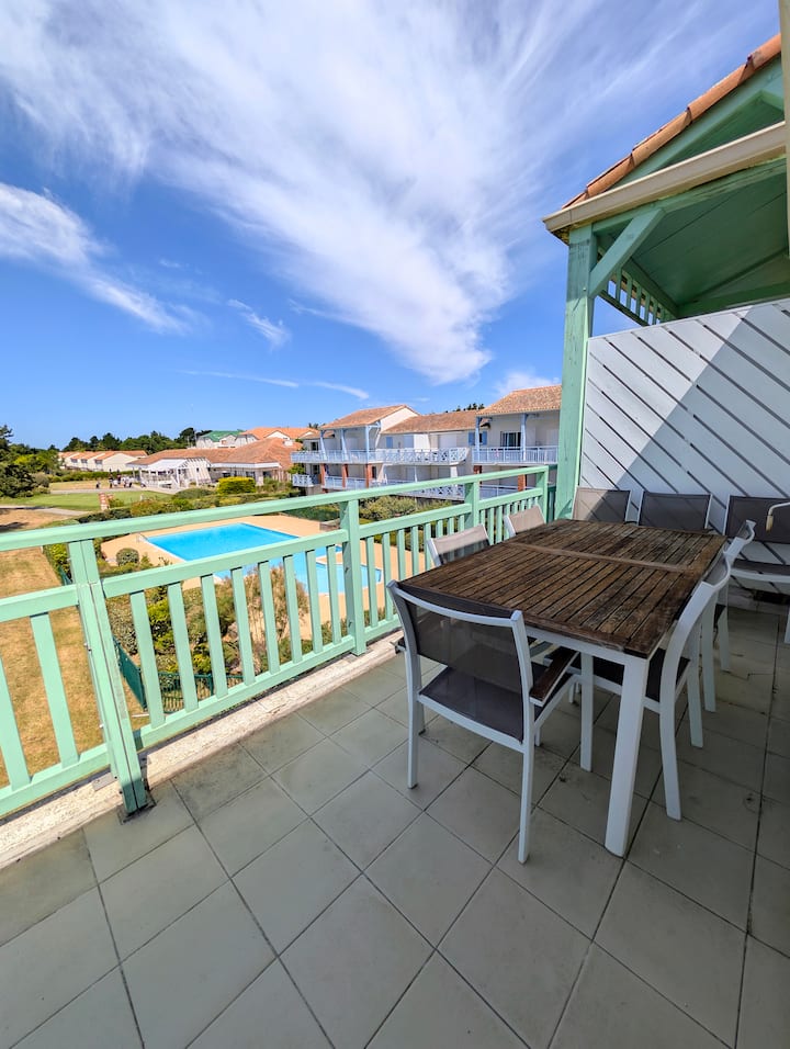 Le Golfeur Appartement Piscine & Golf De Pornic - Préfailles
