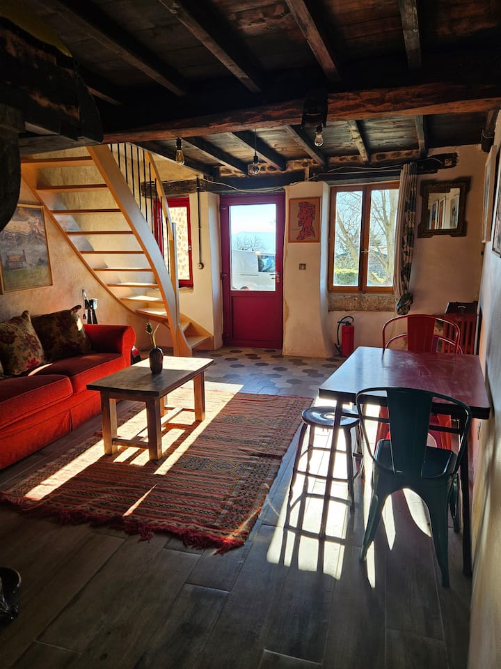 Appartement Avec Vue Panoramique Sur Le Vercors. - Roybon