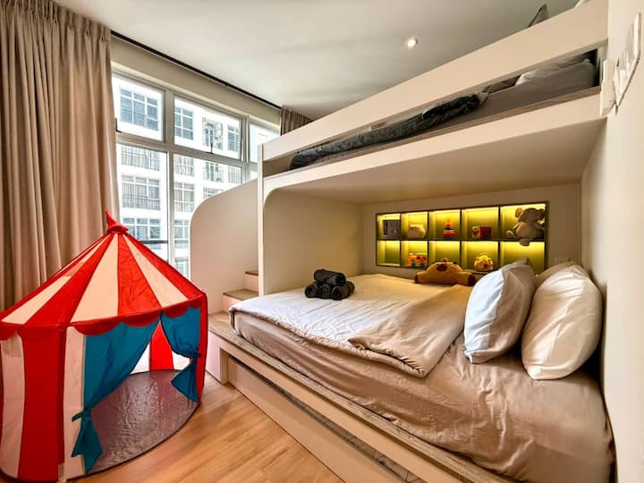 Kids Fun Stay | 5 Pax | Toys & Tent@midas Serialam - Masai