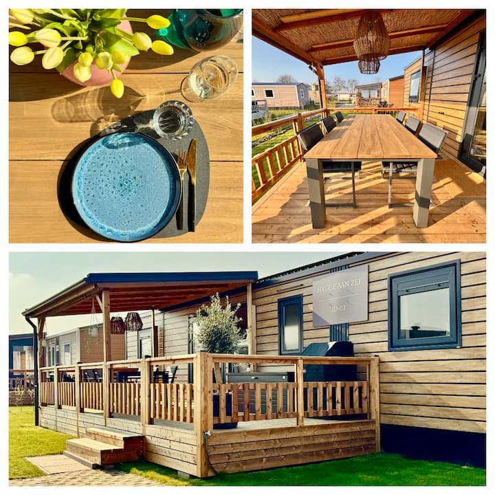 Premium Chalet "Hygge Aan Zee" New! - Zeeland