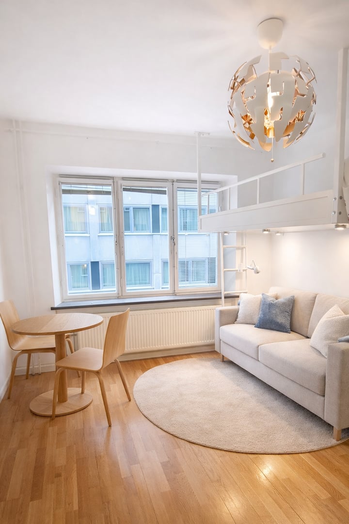 Studio Med Loftsäng & Gym/bastu På Kungsholmen - Estocolmo