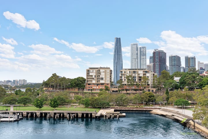 Pyrmont 温馨 3 居 | 悉尼 Cbd・达令港・观景阳台・泳池健身房 - Sydney