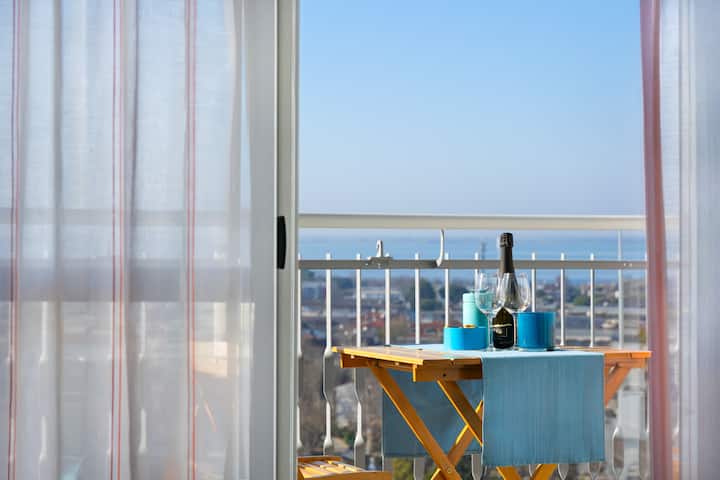 Silva's Panoramic Suite [Terrace, Parking & Pool] - Lignano Pineta