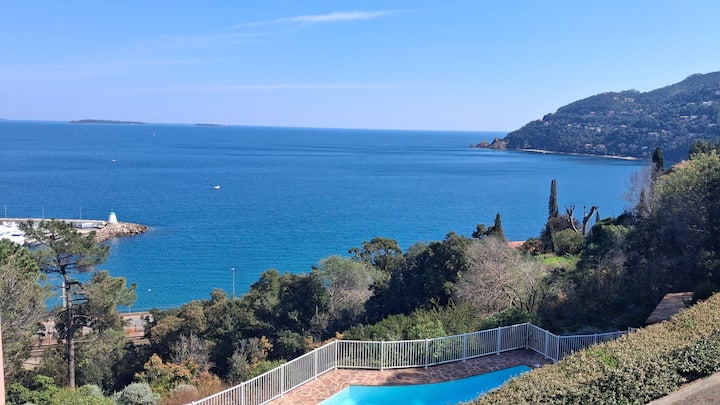 Superbe Vue Mer, 6 Couchages, à Théoule-sur-mer - Théoule-sur-Mer