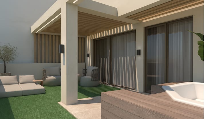 Lemar 2 Bedroom Deluxe House With Jacuzzi - Hersonissos