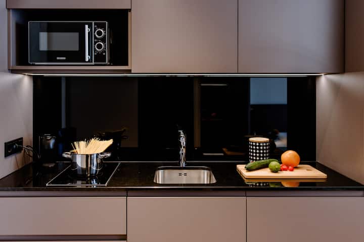 Modernes Drei-zimmer-familienapartment - Munich