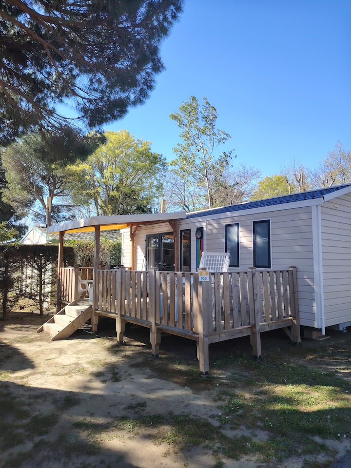 Bungalow 4/5 Personnes Bord De Mer - Canet-en-Roussillon