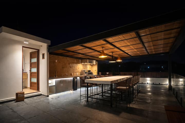 Rooftop Con Vista Al Lago + Alberca Privada - Tequesquitengo