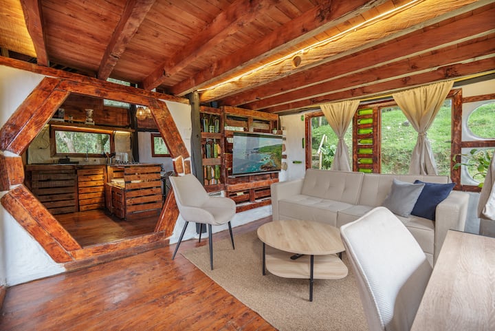 Retiro Rustico Tiny Cabin | Escape Natural Pareja - Colombia