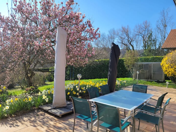 Maison Au Calme Avec Vue Montagne - Cruseilles