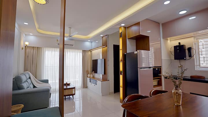 Premium 1bhk | Balcony | Whitefield It Hub | Wifi - 