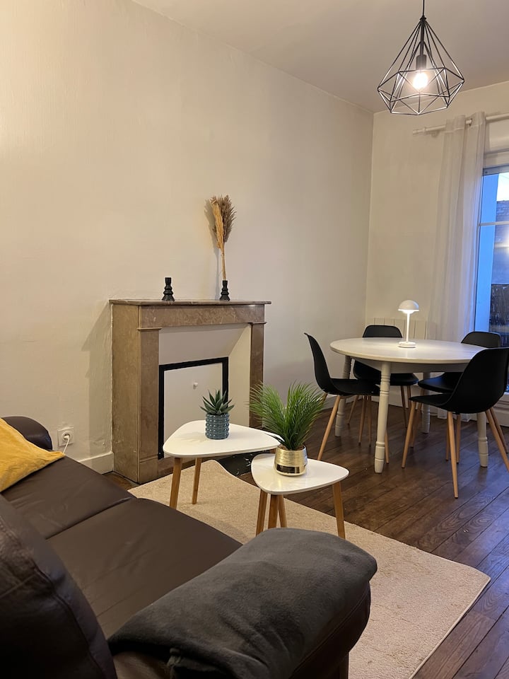 Le Féval - Appartement 1 Chambre - Grande Terrasse - Rennes