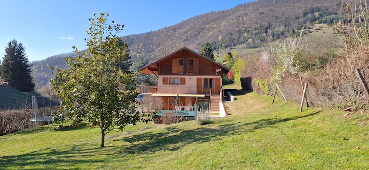Mon Chalet Vu Montagne, 3 éTages - Isère