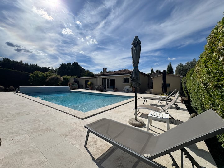 Gîte La Roque - Villa Piscine Et Jardin Privatif - Pernes-les-Fontaines