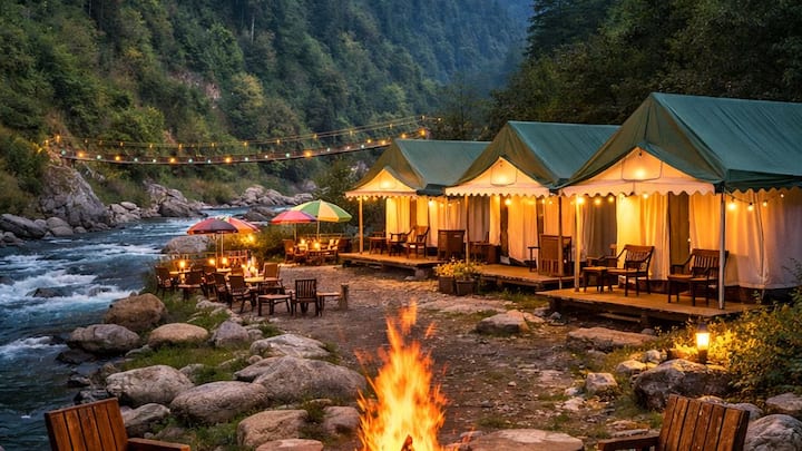 Riverside Swiss Camp W/ Home Meals, Hp - Barot