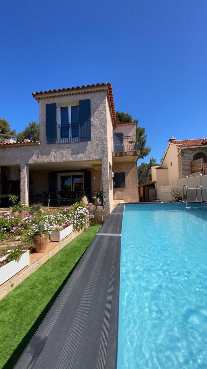 Maison Linda Avec Piscine - à 15 Min Du Centre - Bandol