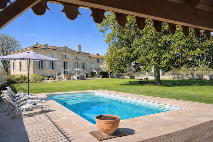 Splendide Domaine Du Galet Entre Vignes Et Rivière - Libourne