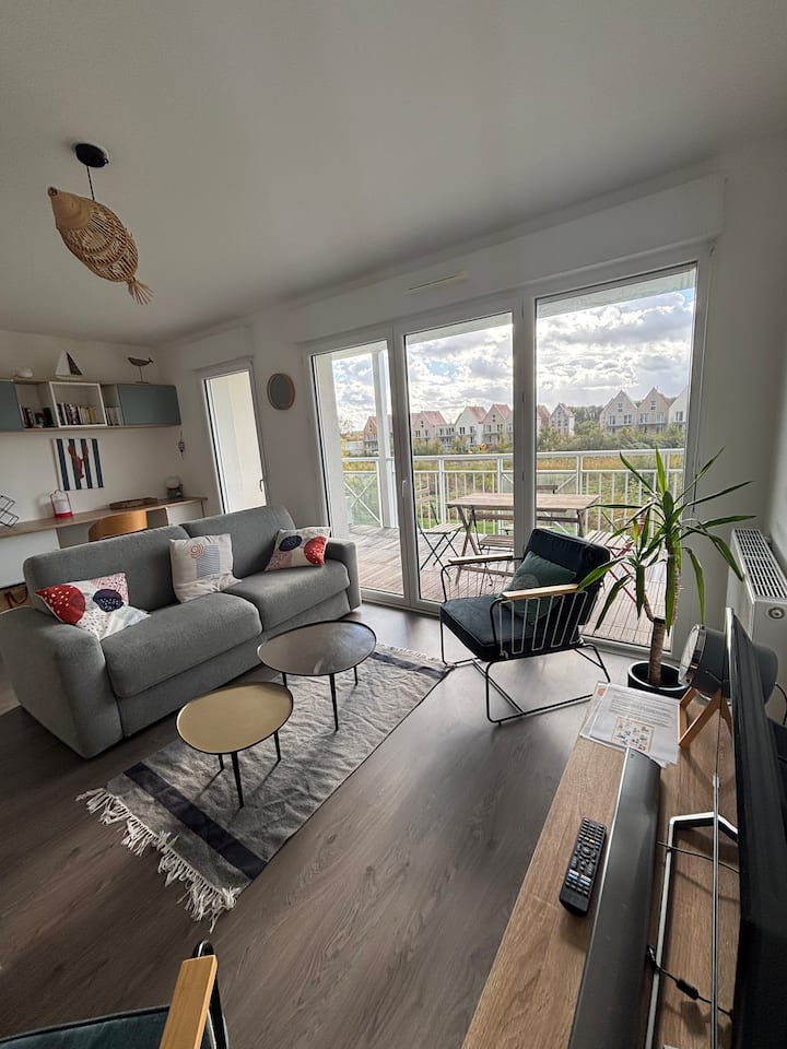 Grand Appartement Lumineux Proche Plage - Cabourg