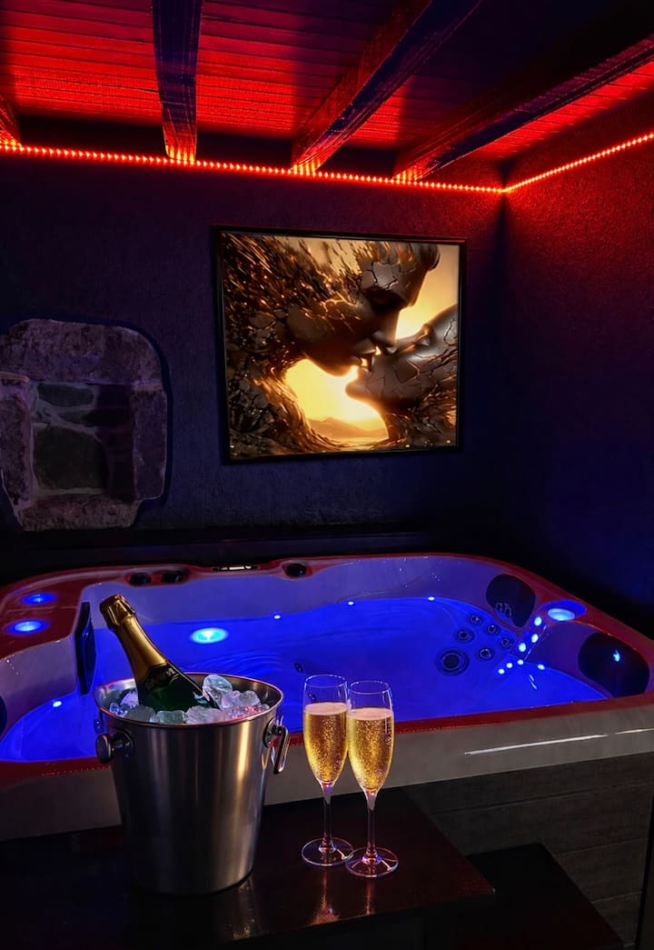 L’écrin, Gîte Romantique - Jacuzzi, Sauna - Guingamp