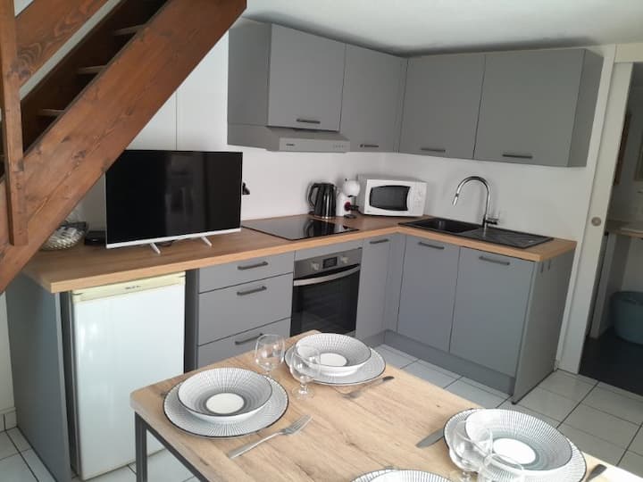 Maison 1ch + Mezzanine & Terrasse 280m De La Plage - Gruissan