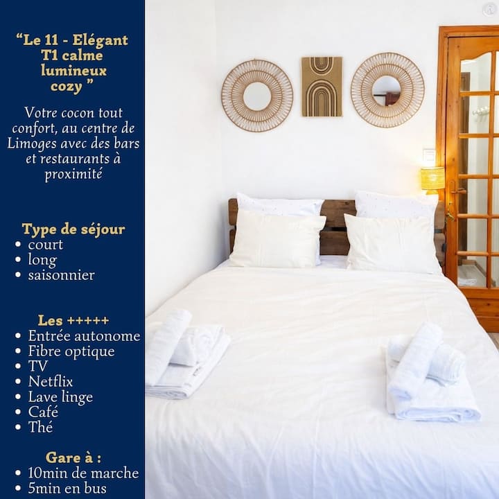 Le 11 – ÉLégant Cocon Limougeaud - Limoges