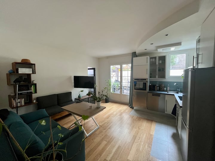 Appartement 2 Pièces Avec Terrasse Et Jardin - La Garenne-Colombes