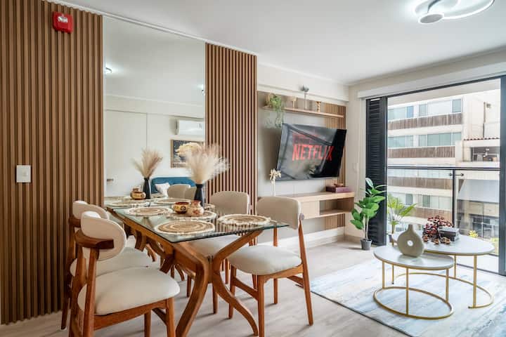 Modern And Cozy Apartment In Larco Miraflores. - Peru