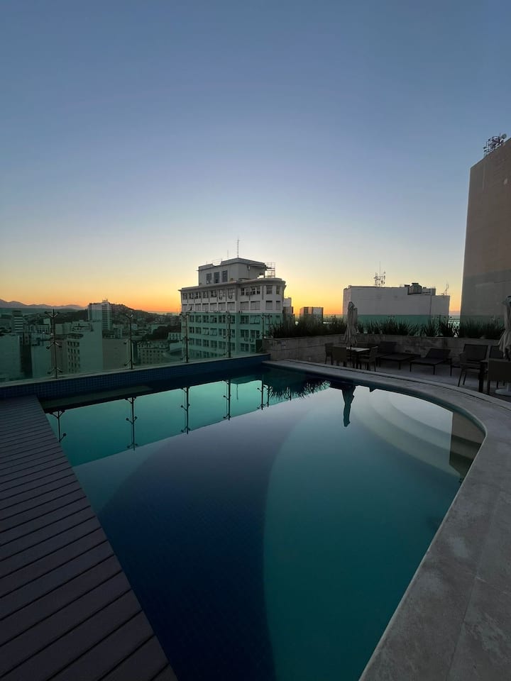 Studio Com Piscina | Centro Rj - Rio de Janeiro (estado)