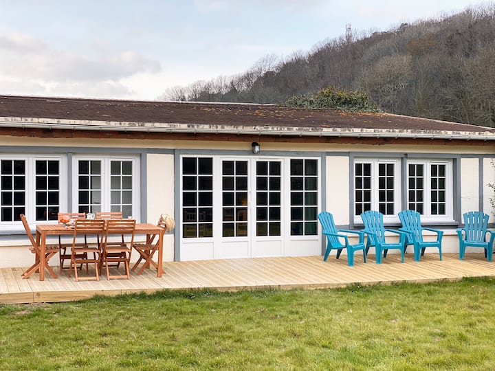 La Topaze - Maison Avec Terrasse Et Grand Jardin - Étretat