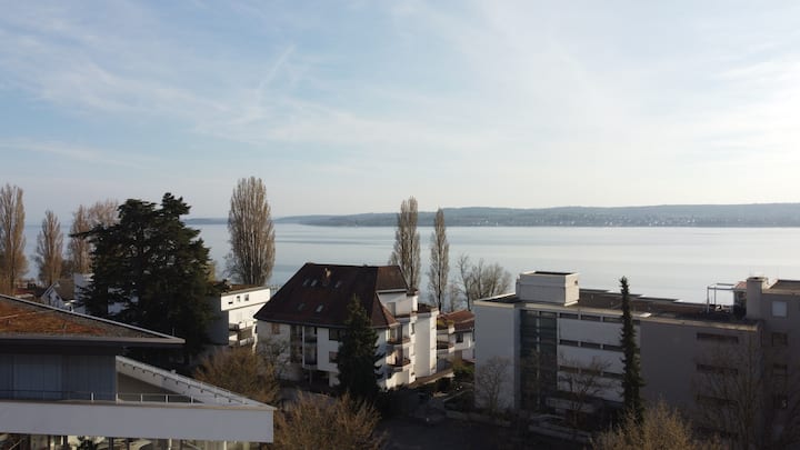 Penthouse Mit Seeblick & Balkon, Zentral, Tg - Überlingen