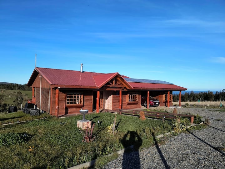 Amplia Cabaña Rustica Para 7p Con Tinaja Privada - Cobquecura