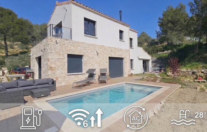 Maison Moderne Et Calme Dans La Pinède Provençale - Miramas