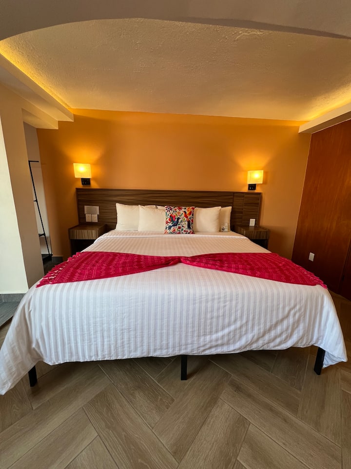 Jr Suite Con Terraza, A/c, En El Jardín Principal - Guanajuato