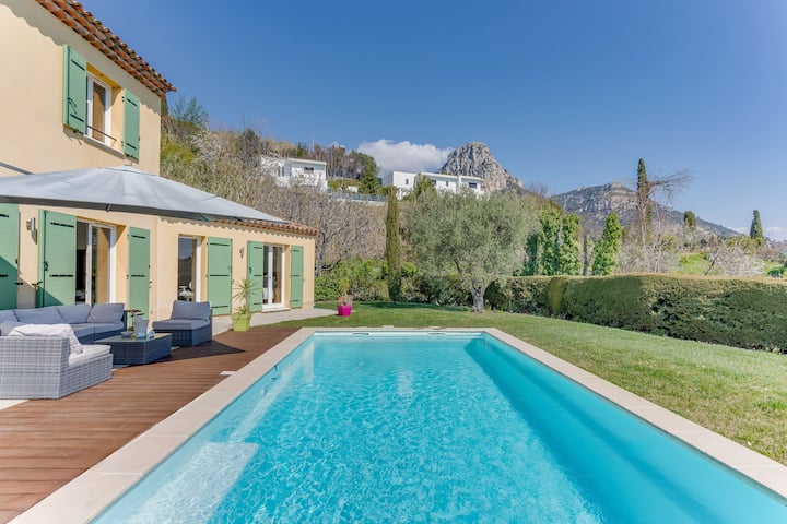 Villa Vence 3 Ch.- Piscine & Vue Imprenable - Vence