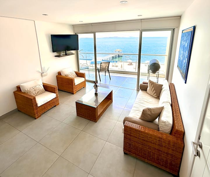 Frente Al Mar: Jacuzzi, Terraza Y Parrilla - Pérou