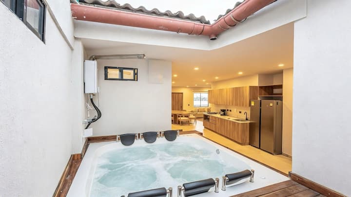 Lujoso Apto 9 Habitaciones Jacuzzi Vista A Bahía - Cartagena