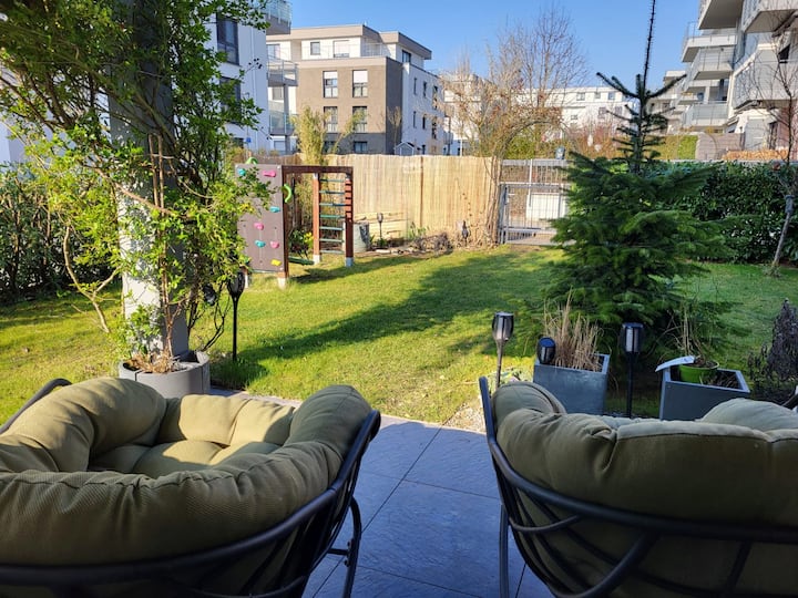 Wohnung Mit Garten Und Fitnessraum In Bad Vilbel - Frankfurt